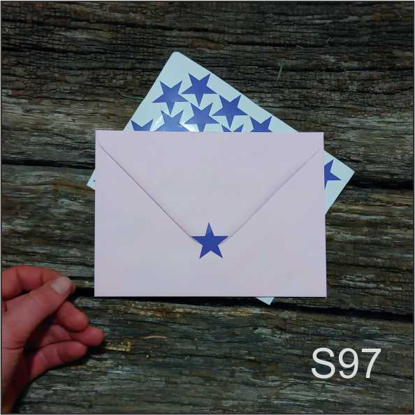 Stickere "Stea"- Mov, set 30 buc - FOX Creativ - cadouri creative